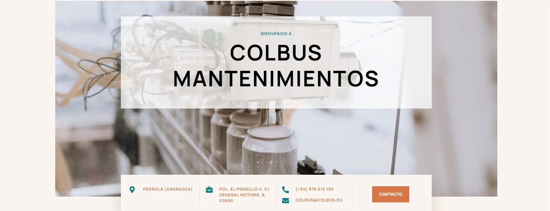 Colbus Mantenimientos Industriales SL en Pedrola